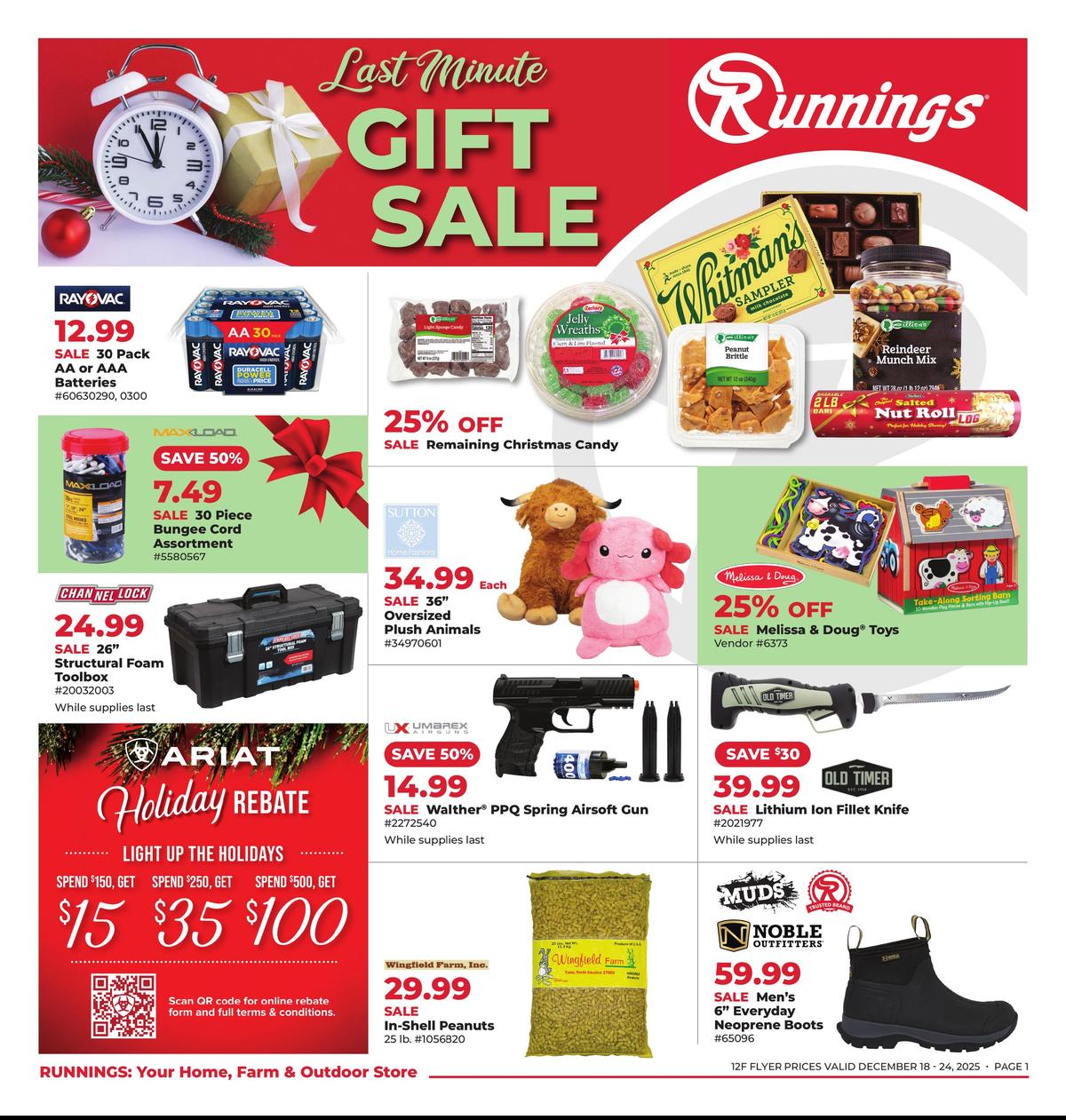 Runnings Weekly Ad (12/18/25 - 12/24/25) & Flyer Preview - EveryPayJoy