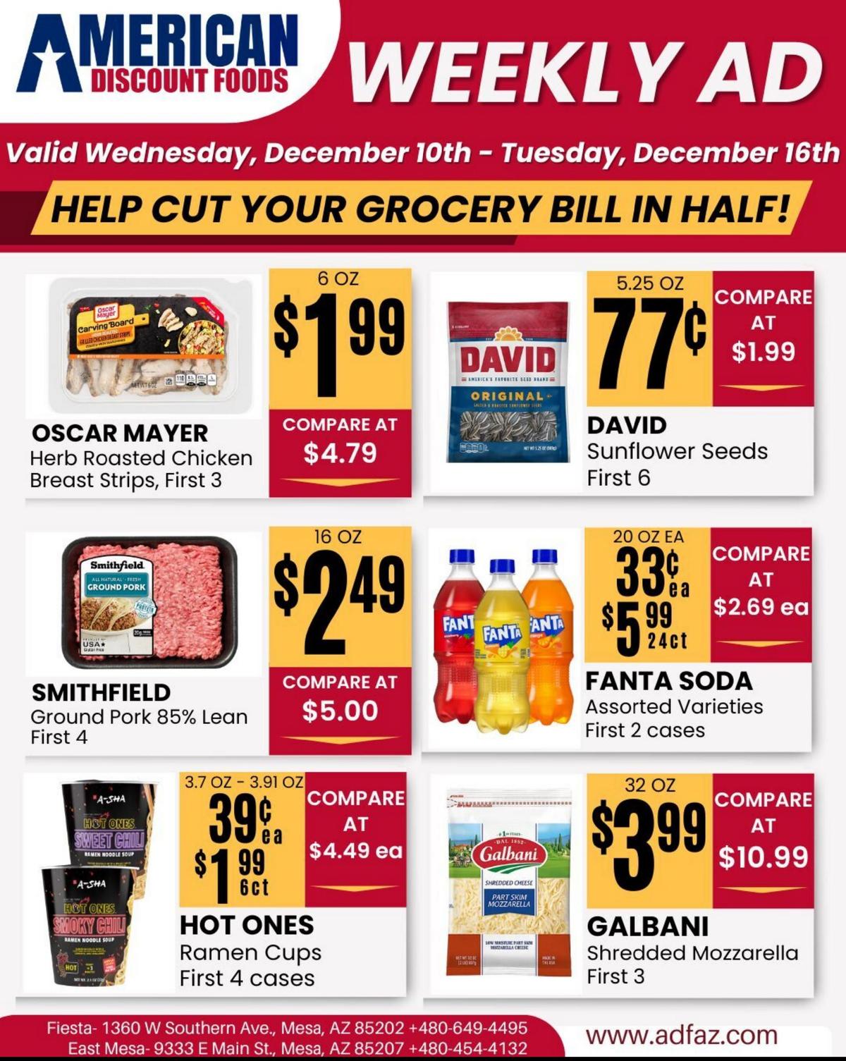 American Discount Foods Weekly Ad (12/10/25 - 12/16/25) & Flyer Preview ...