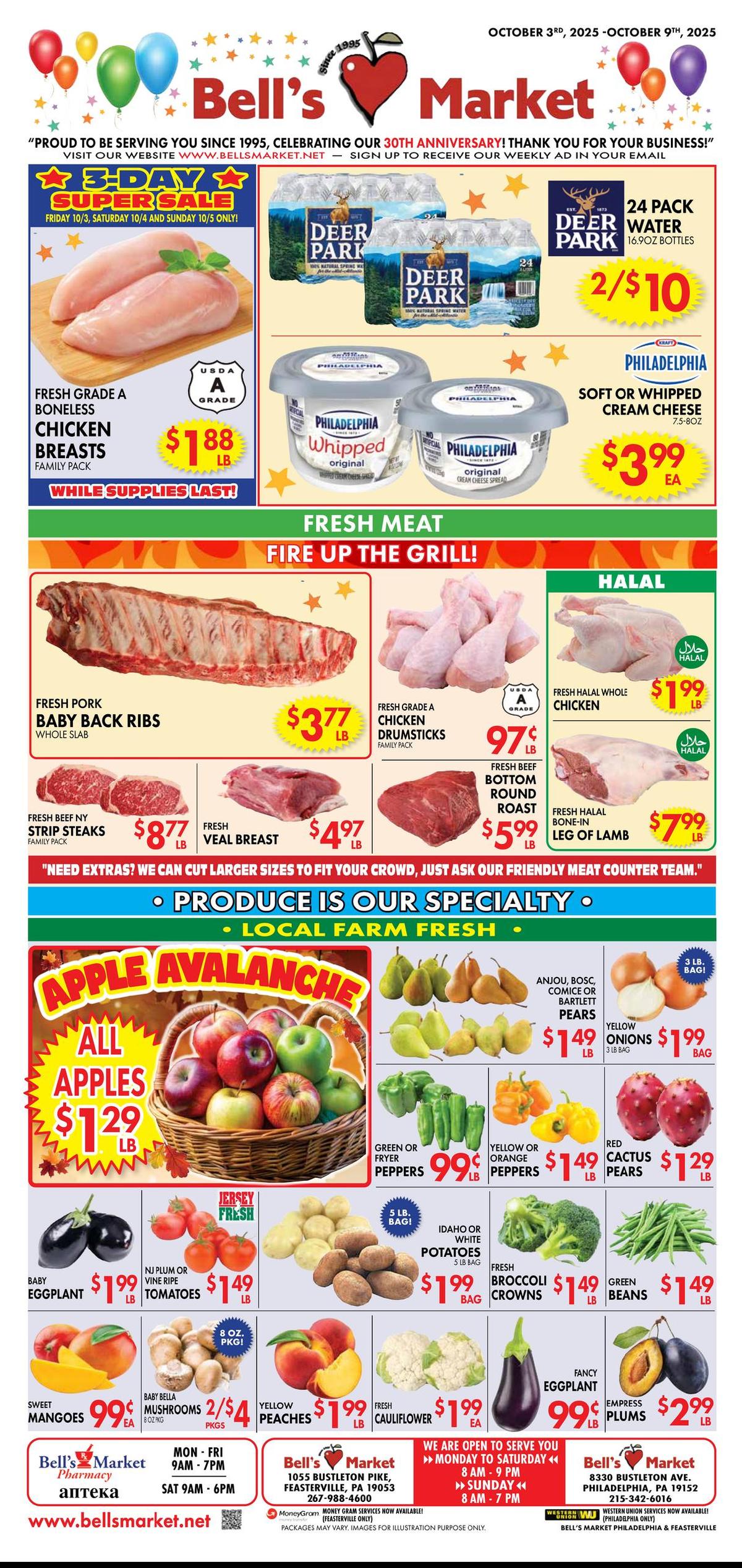 Bell’s Market Weekly Ad (10/03/25 - 10/09/25) & Flyer Preview - EveryPayJoy