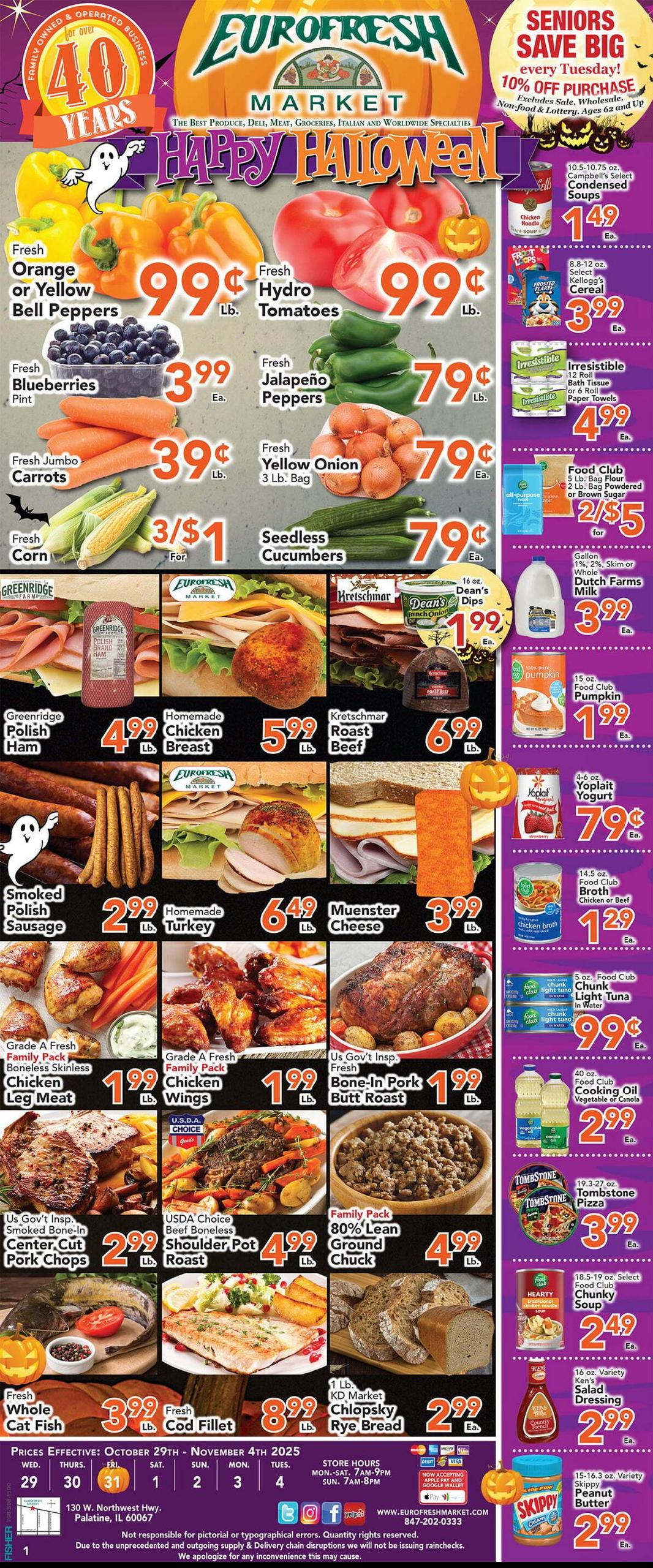 Eurofresh Market Weekly Ad (10/29/25 - 11/04/25) & Flyer Preview ...