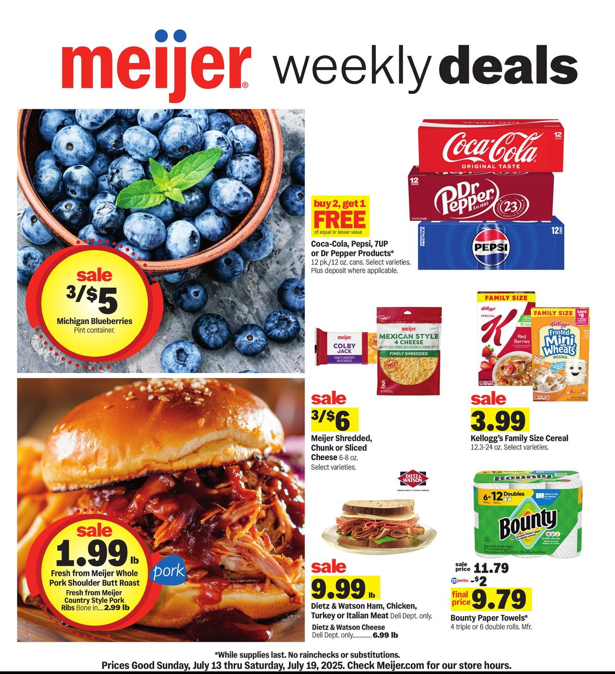Meijer Weekly Ad (07/13/25 - 07/19/25) & Flyer Preview - EveryPayJoy