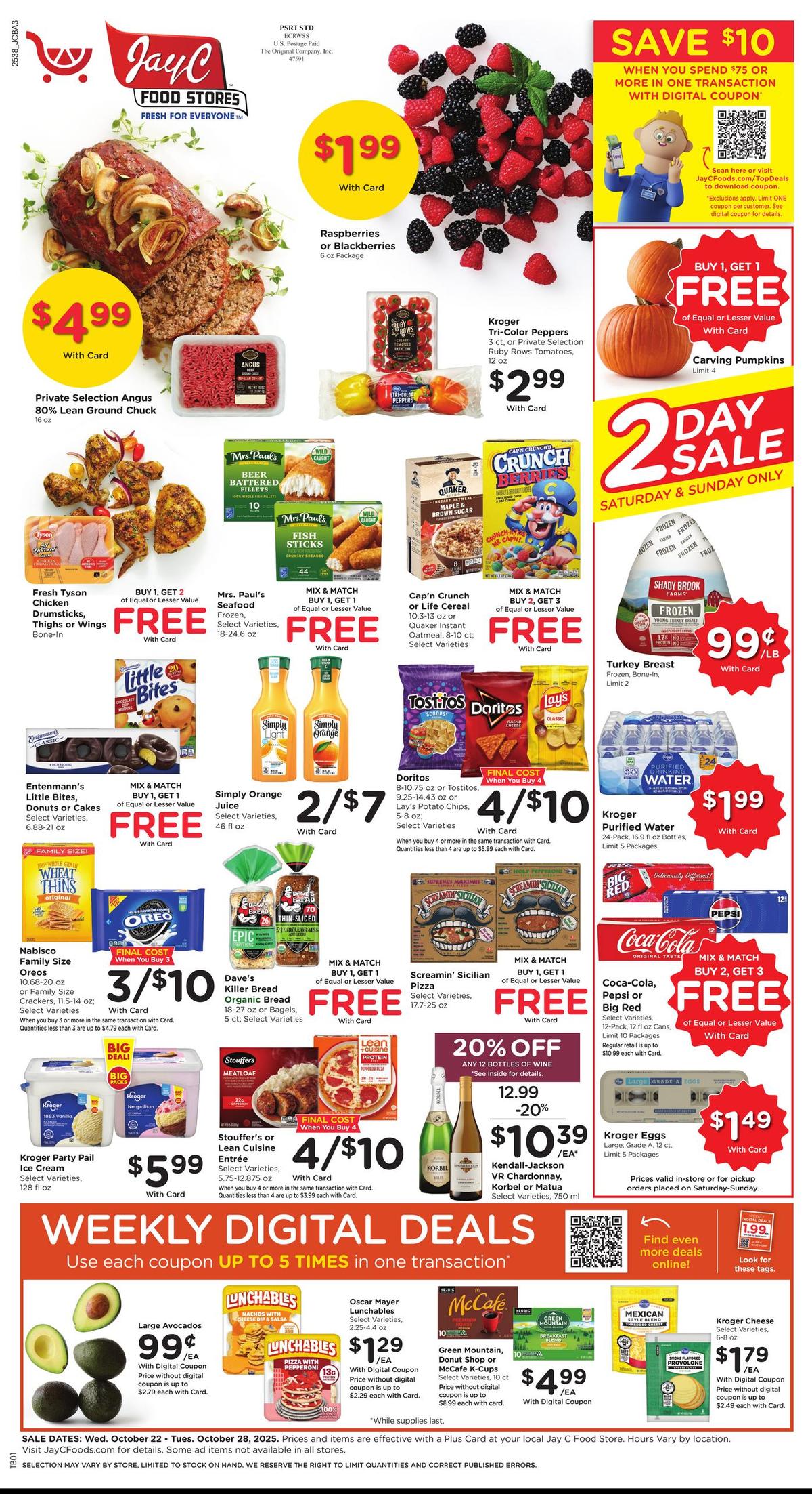JayC Food Stores Weekly Ad (10/22/25 - 10/28/25) & Flyer Preview ...