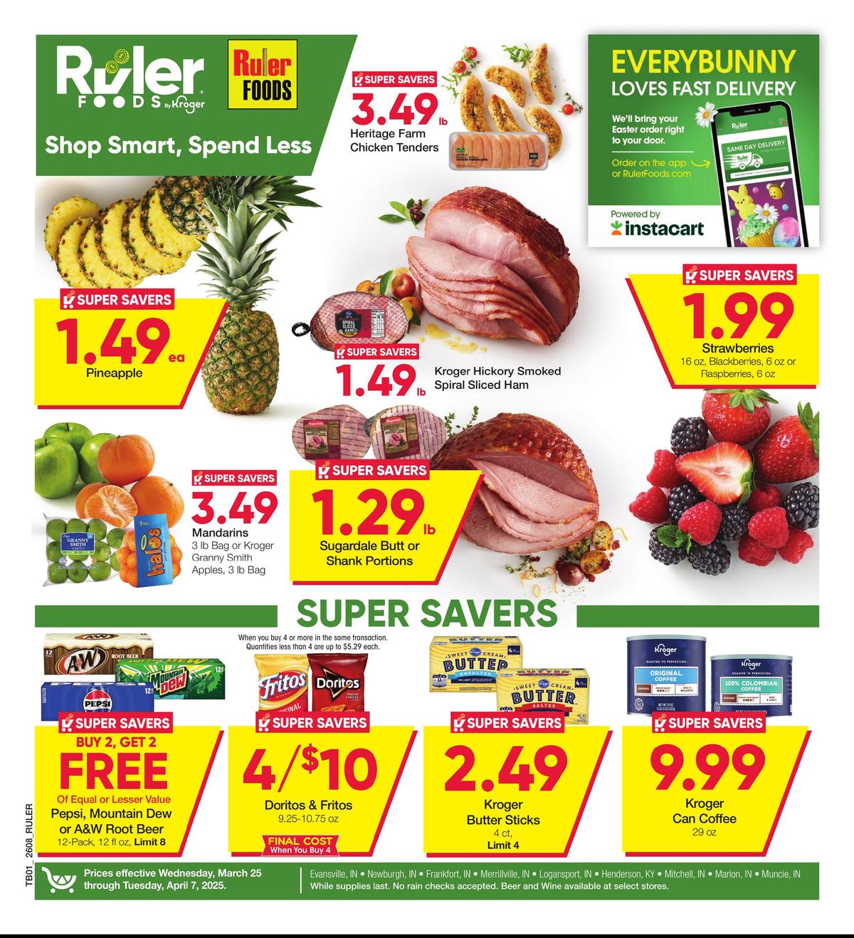 Ruler Foods Weekly Ad (03/25/26 - 04/07/26) & Flyer Preview - EveryPayJoy