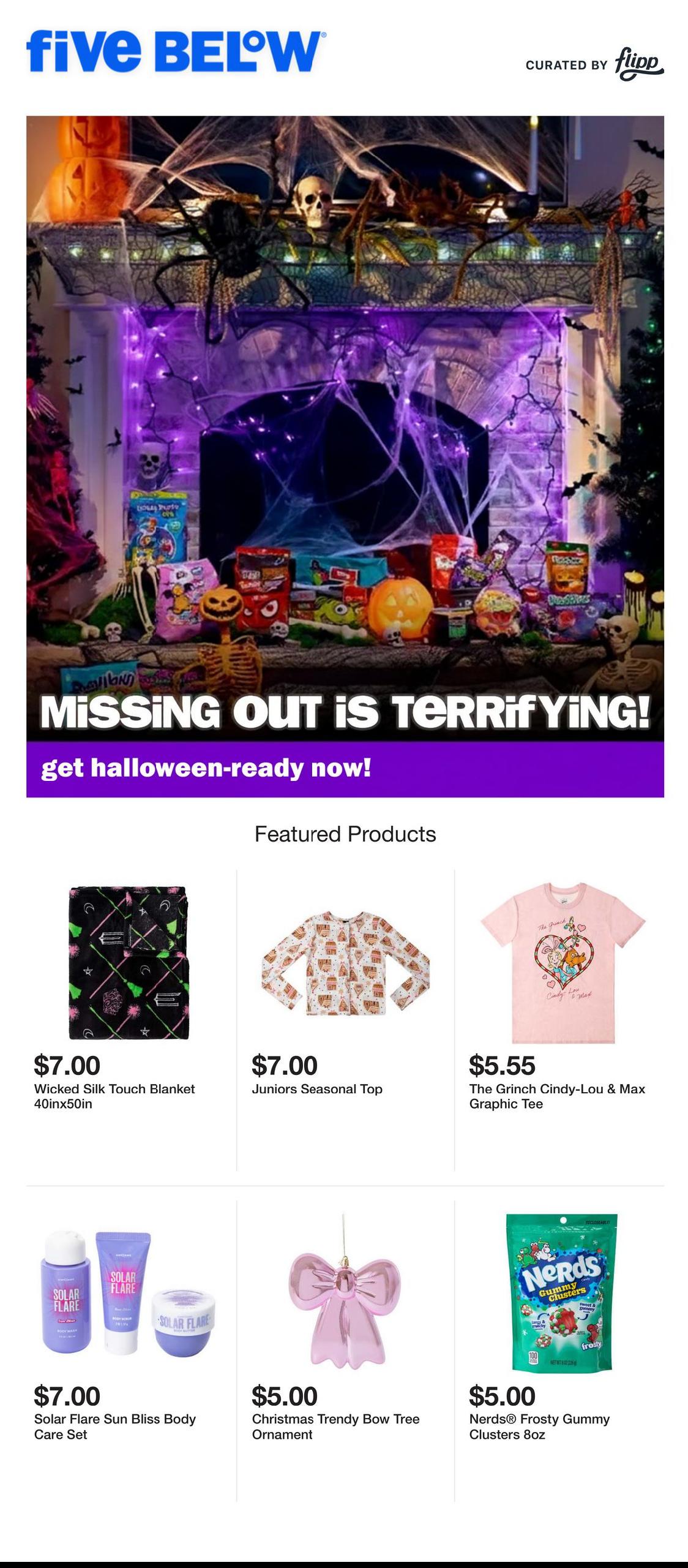 Five Below Weekly Ad (10/28/25 - 11/03/25) & Flyer Preview - EveryPayJoy