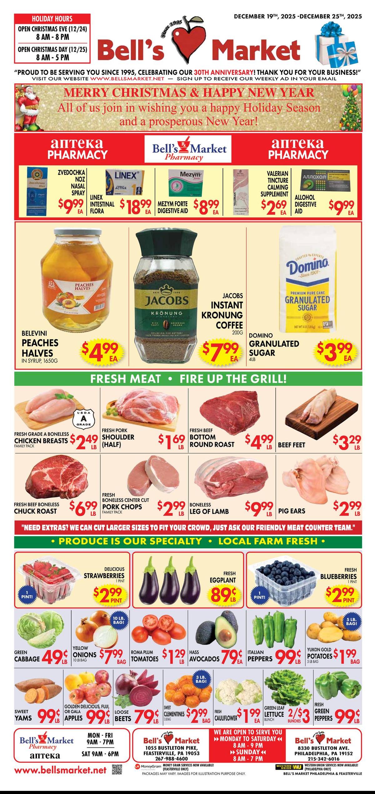 Bell’s Market Weekly Ad (12/19/25 - 12/25/25) & Flyer Preview - EveryPayJoy