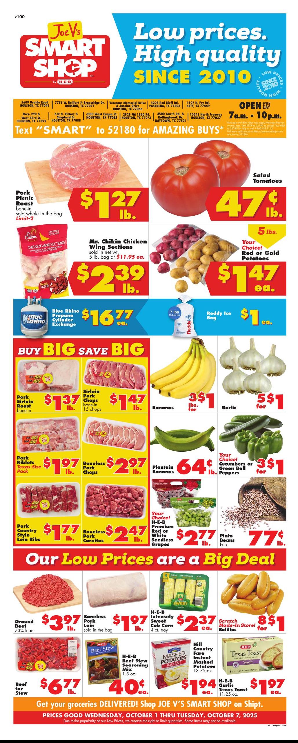Joe V’s Smart Shop Weekly Ad (10/01/25 - 10/07/25) & Flyer Preview ...