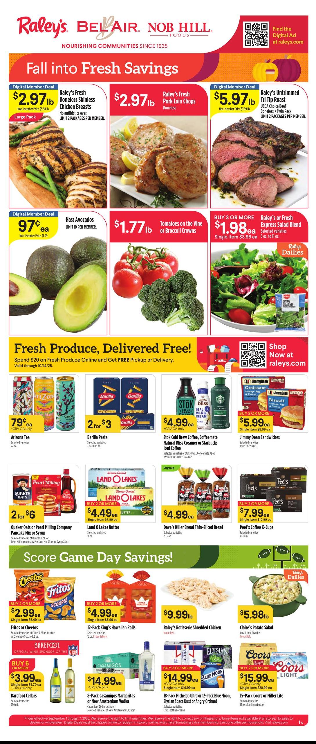 Nob Hill Foods Weekly Ad (10/01/25 - 10/07/25) & Flyer Preview ...