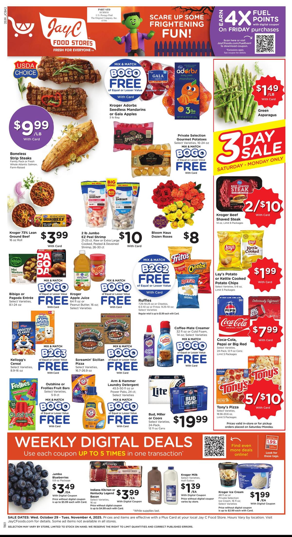 JayC Food Stores Weekly Ad (10/29/25 - 11/04/25) & Flyer Preview ...