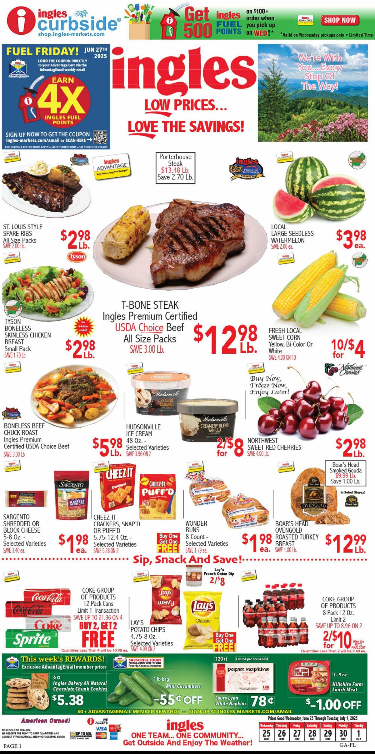 Ingles Markets Weekly Ad (06/25/25 - 07/01/25) & Flyer Preview ...