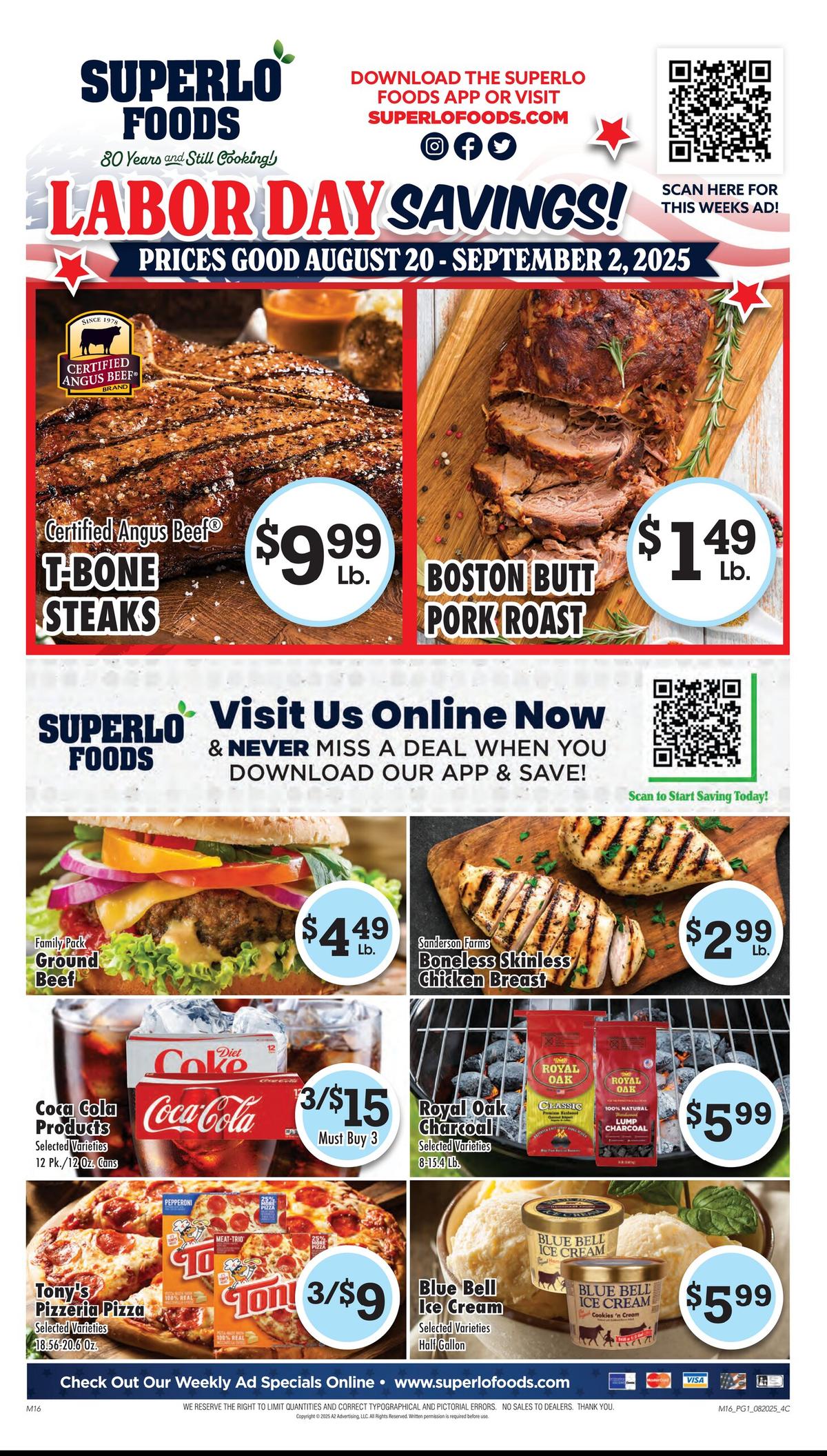 Superlo Foods Weekly Ad (08/20/25 - 09/02/25) & Flyer Preview - EveryPayJoy