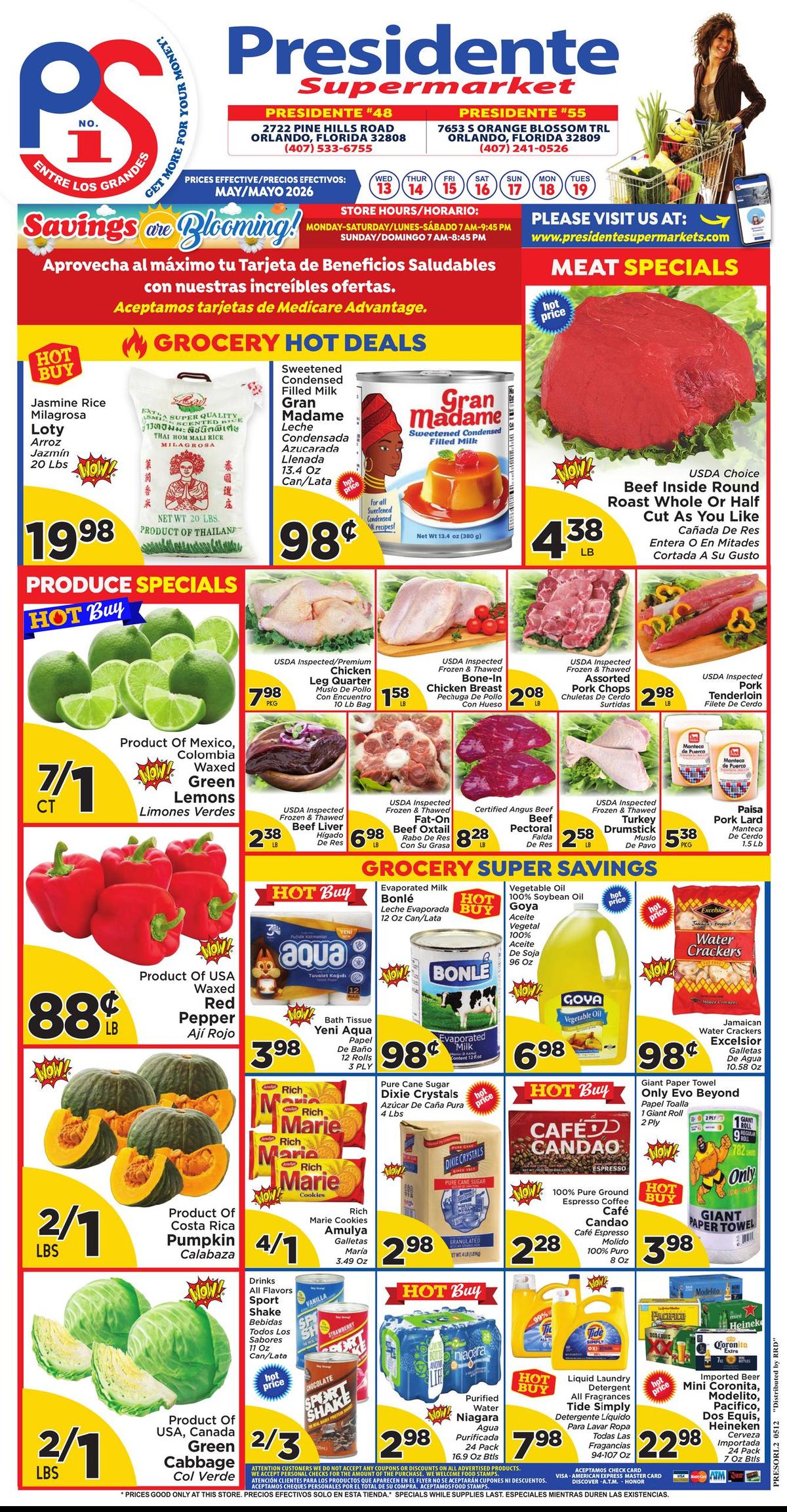 Presidente Supermarkets Weekly Ad (05/13/26 - 05/19/26) & Flyer Preview ...