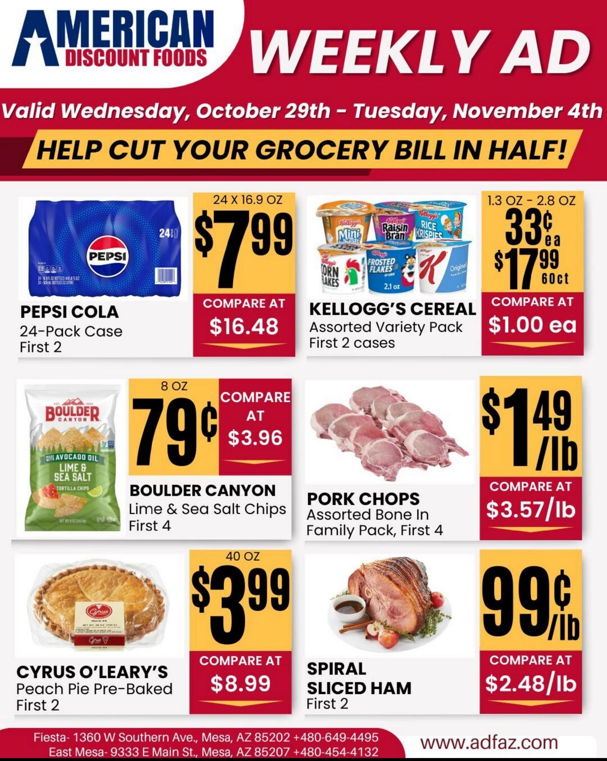 American Discount Foods Weekly Ad (10/29/25 - 11/04/25) & Flyer Preview ...