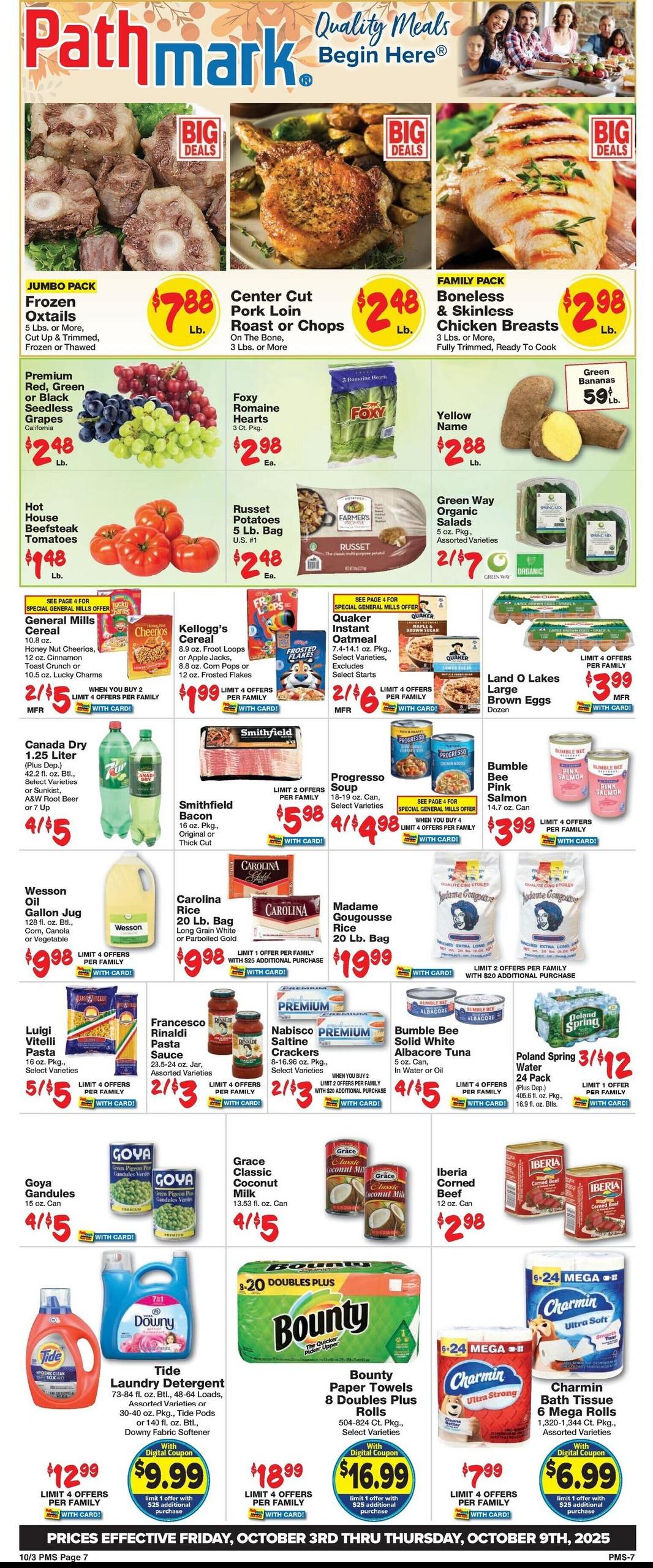 Pathmark Weekly Ad (10/03/25 - 10/09/25) & Flyer Preview - EveryPayJoy