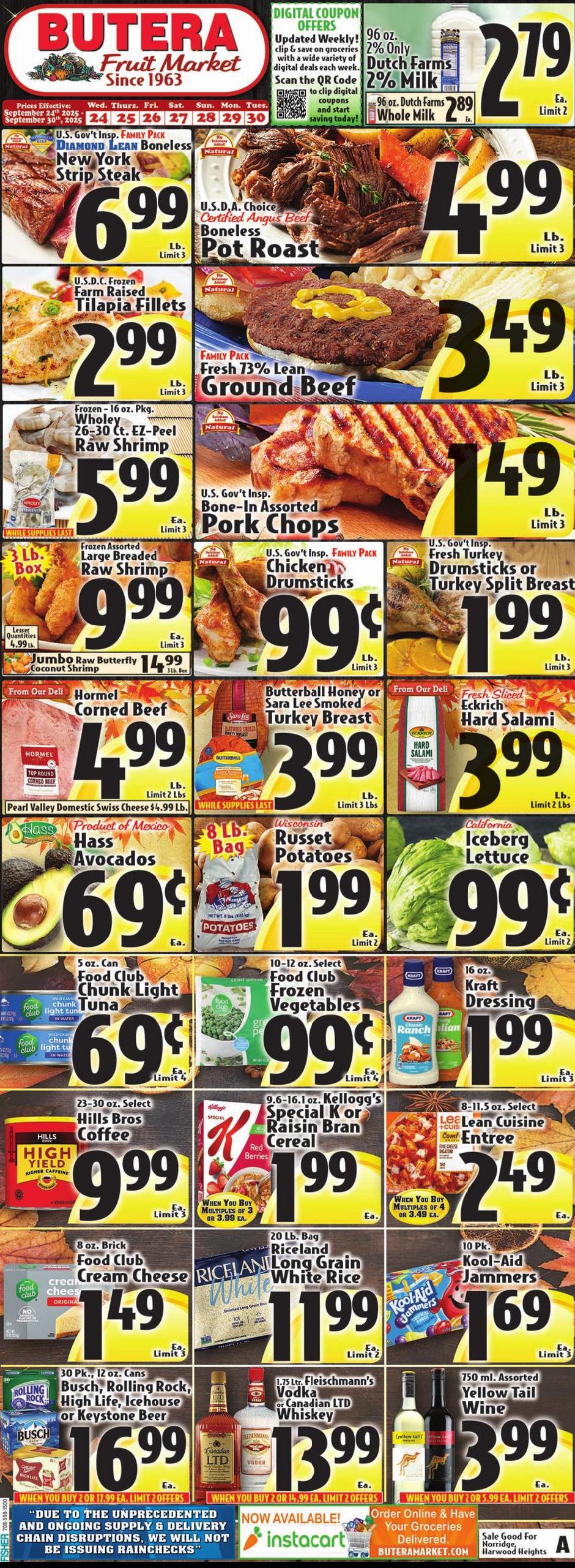 Butera Market Weekly Ad (09/24/25 - 09/30/25) & Flyer Preview - EveryPayJoy