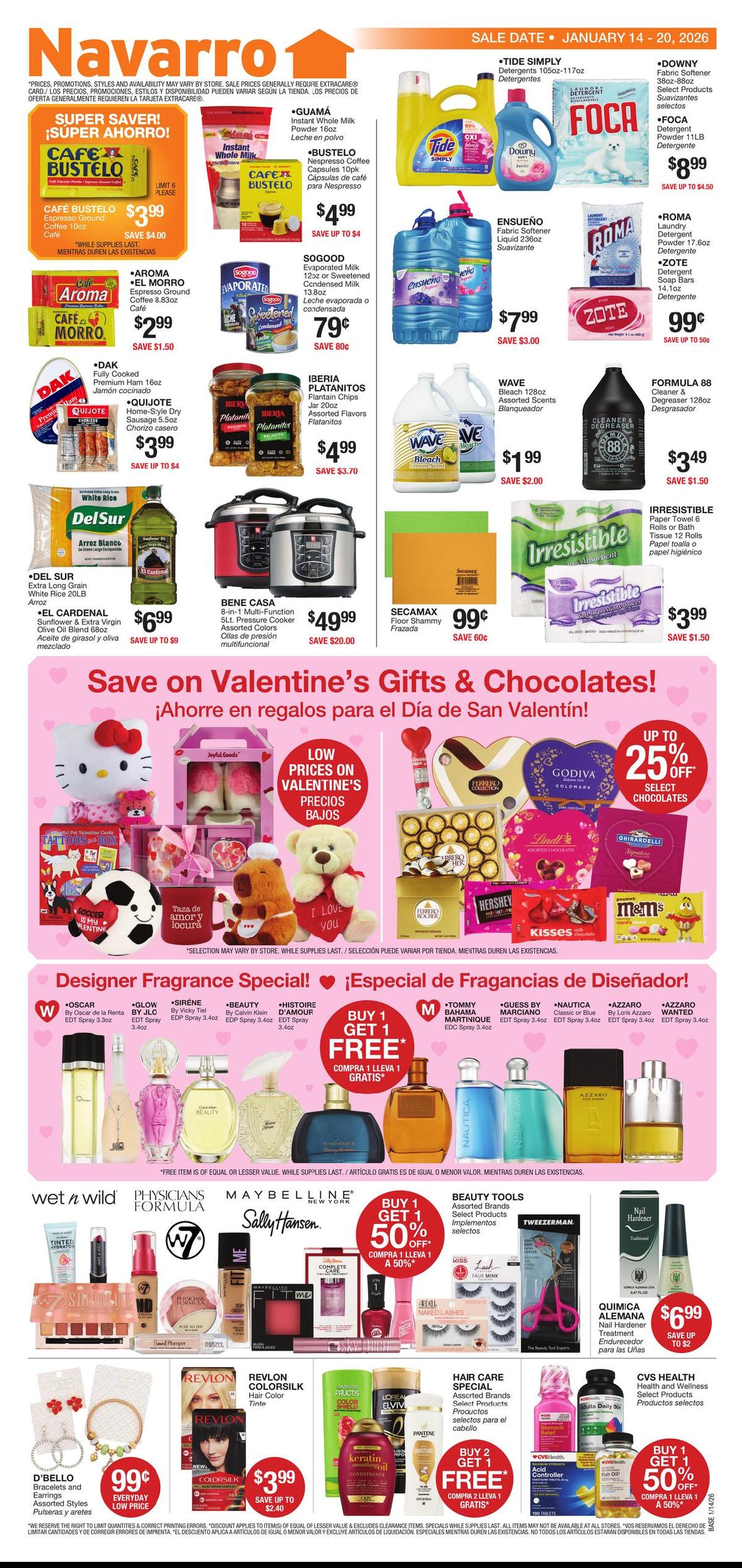 Navarro Discount Pharmacy Weekly Ad (01/14/26 - 01/20/26) & Flyer ...