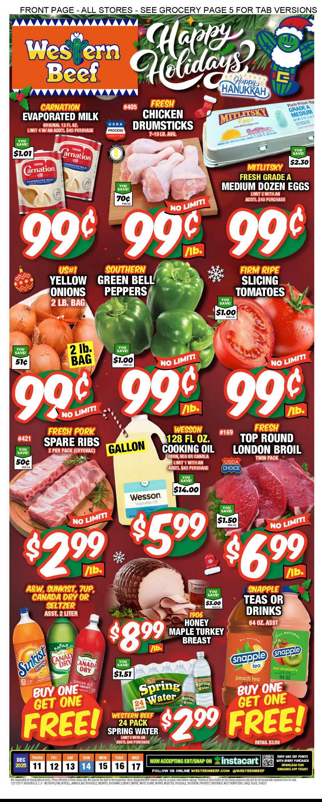 Western Beef Weekly Ad (12/11/25 - 12/17/25) & Flyer Preview - EveryPayJoy