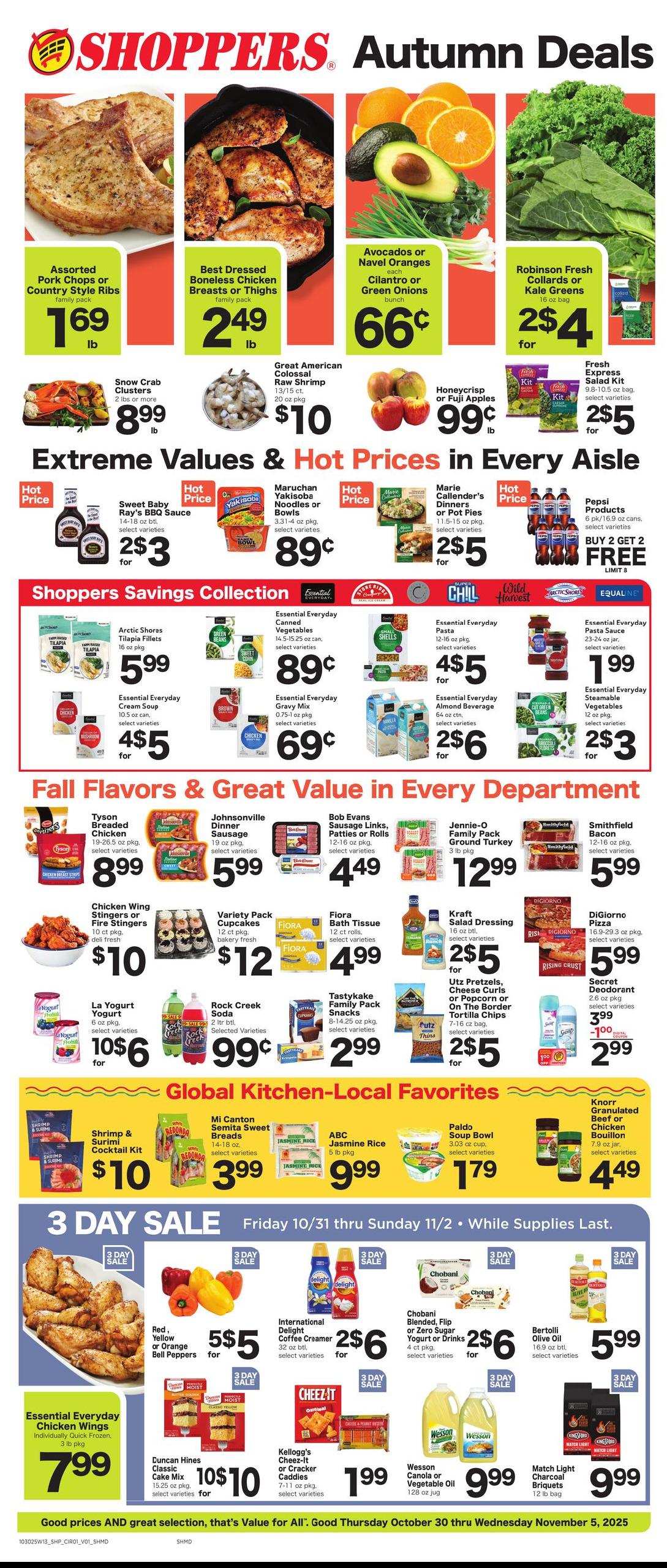 Shoppers Weekly Ad (10/30/25 - 11/05/25) & Flyer Preview - EveryPayJoy