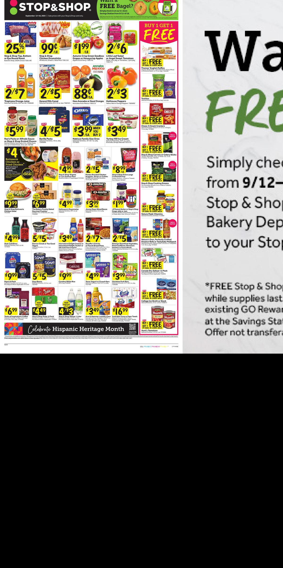 Stop & Shop Weekly Ad (09/12/25 - 09/18/25) & Flyer Preview - EveryPayJoy