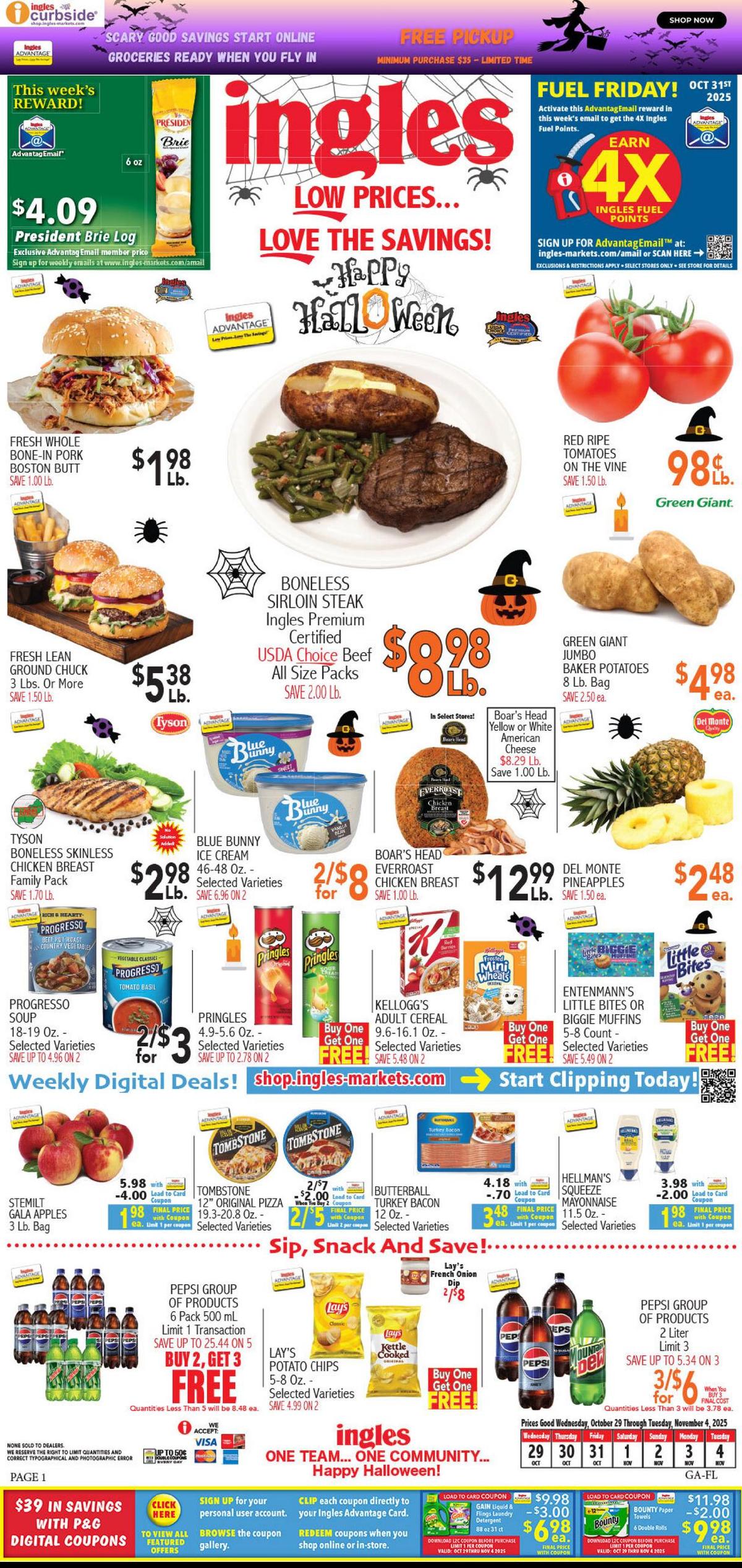 Ingles Markets Weekly Ad (10/29/25 - 11/04/25) & Flyer Preview ...