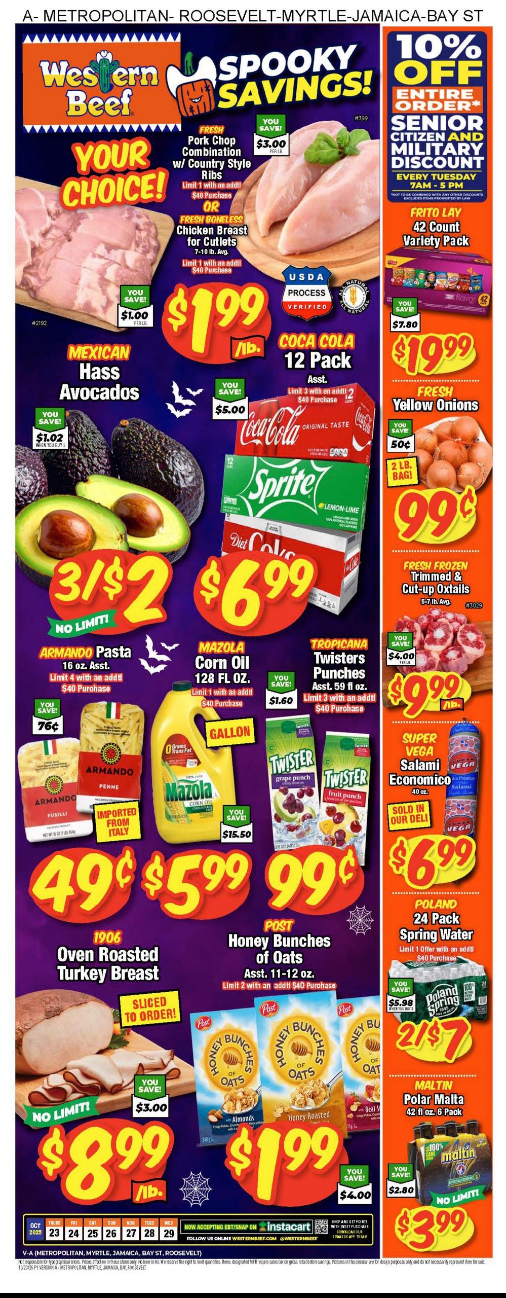 Western Beef Weekly Ad (10/23/25 - 10/29/25) & Flyer Preview - EveryPayJoy