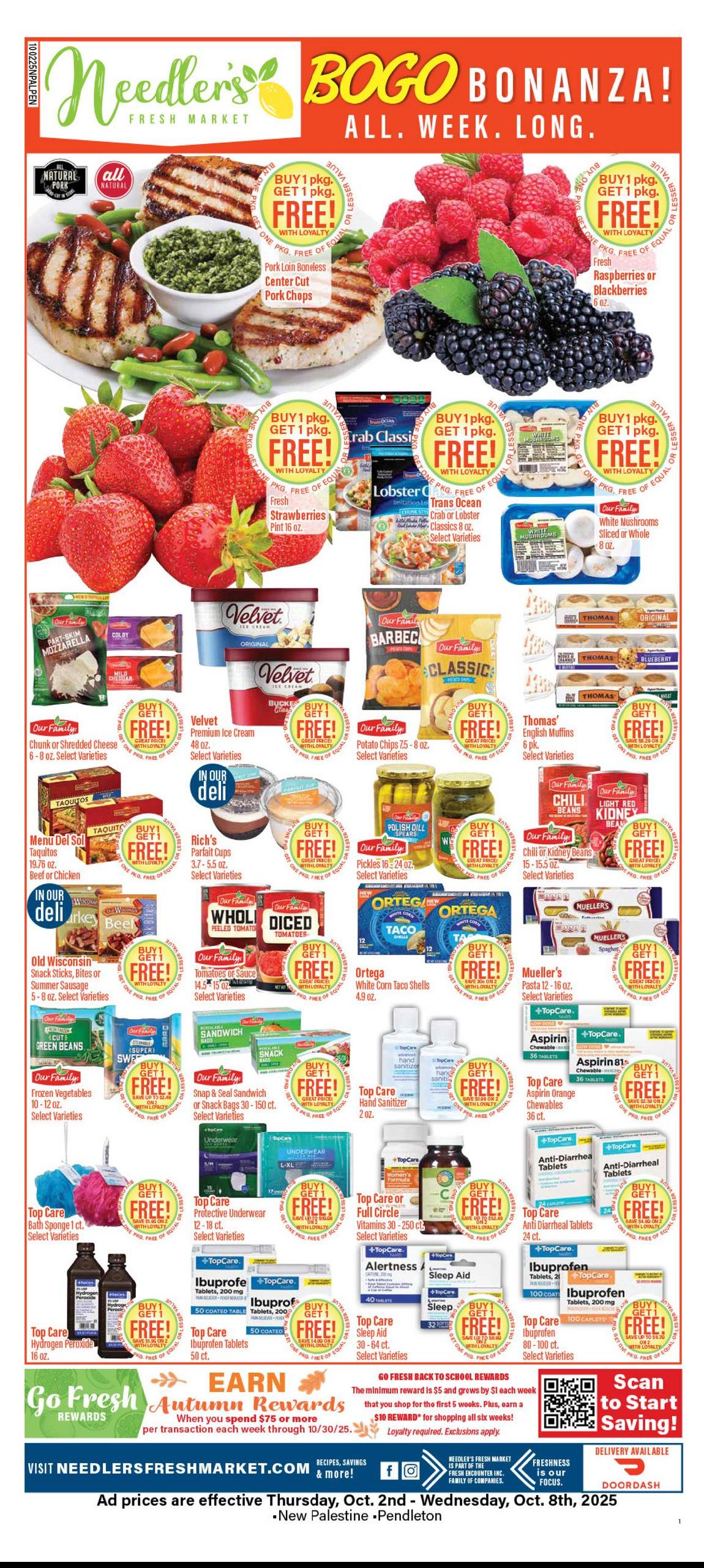 Needler’s Fresh Market Weekly Ad (10/02/25 - 10/08/25) & Flyer Preview ...