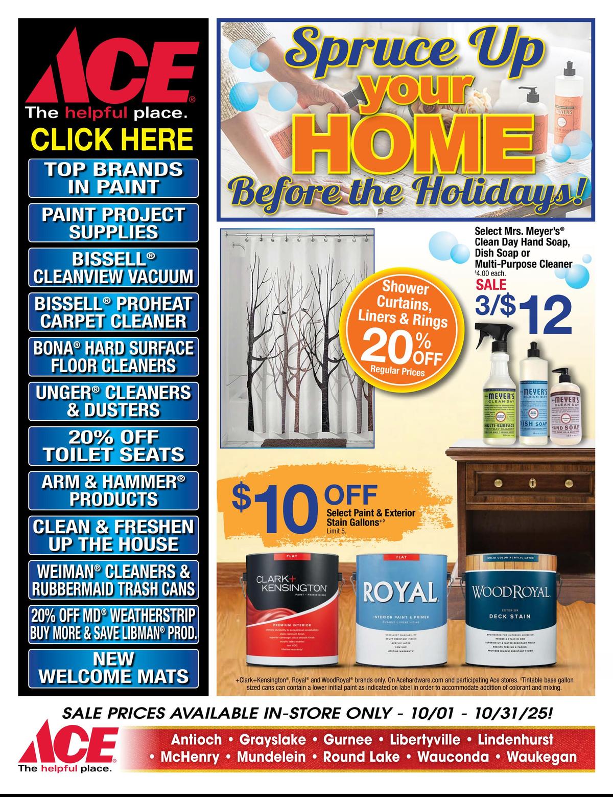 Ace Hardware Weekly Ad (10/01/25 - 10/31/25) & Flyer Preview - EveryPayJoy