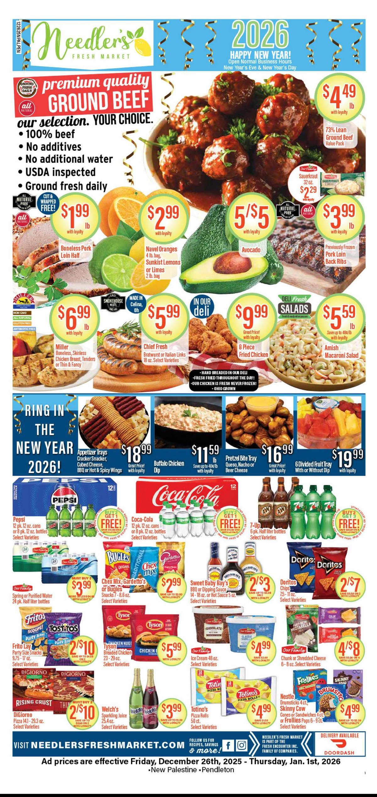Needler’s Fresh Market Weekly Ad (12/26/25 - 01/01/26) & Flyer Preview ...