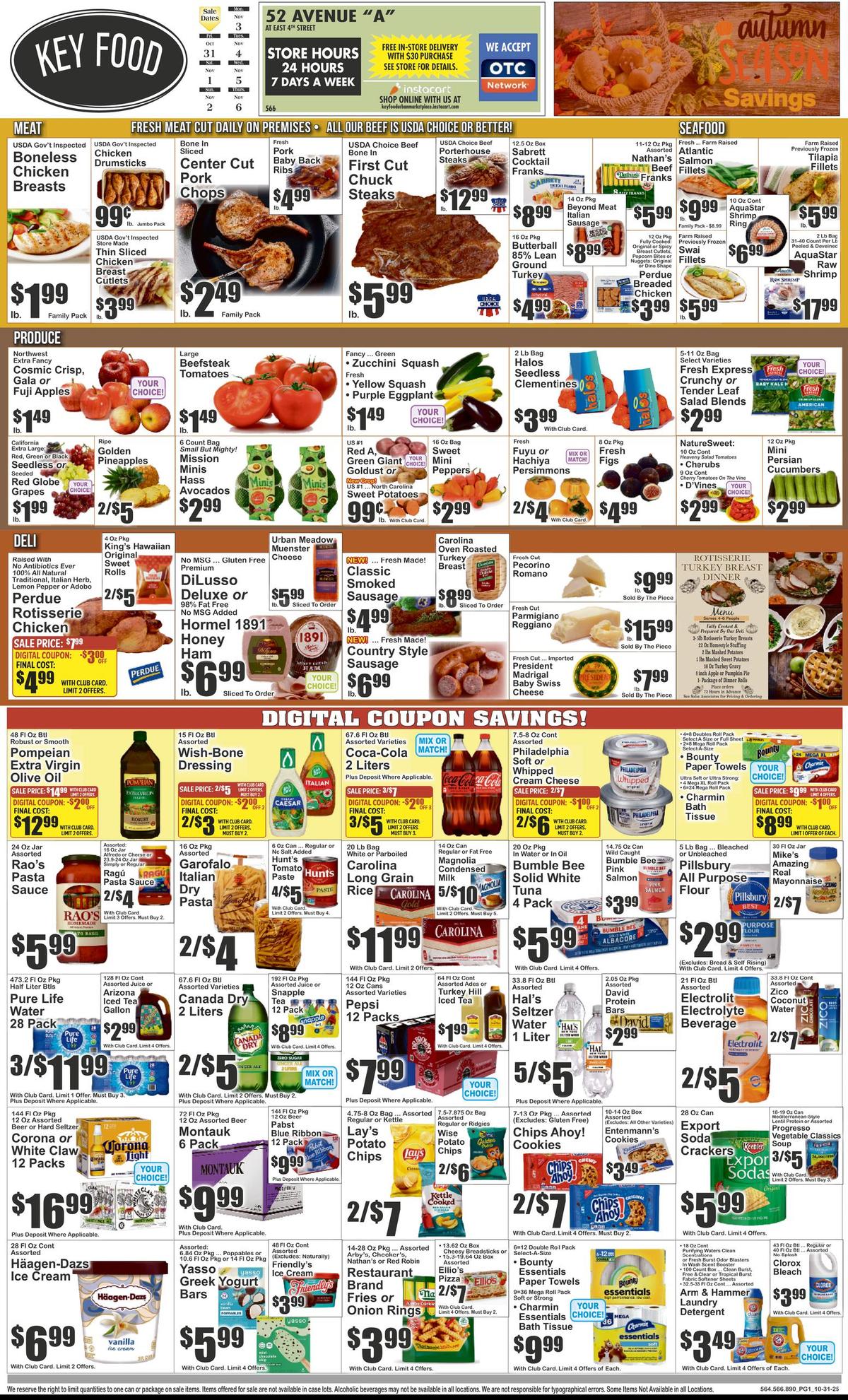 Key Food Weekly Ad (10/31/25 - 11/06/25) & Flyer Preview - EveryPayJoy