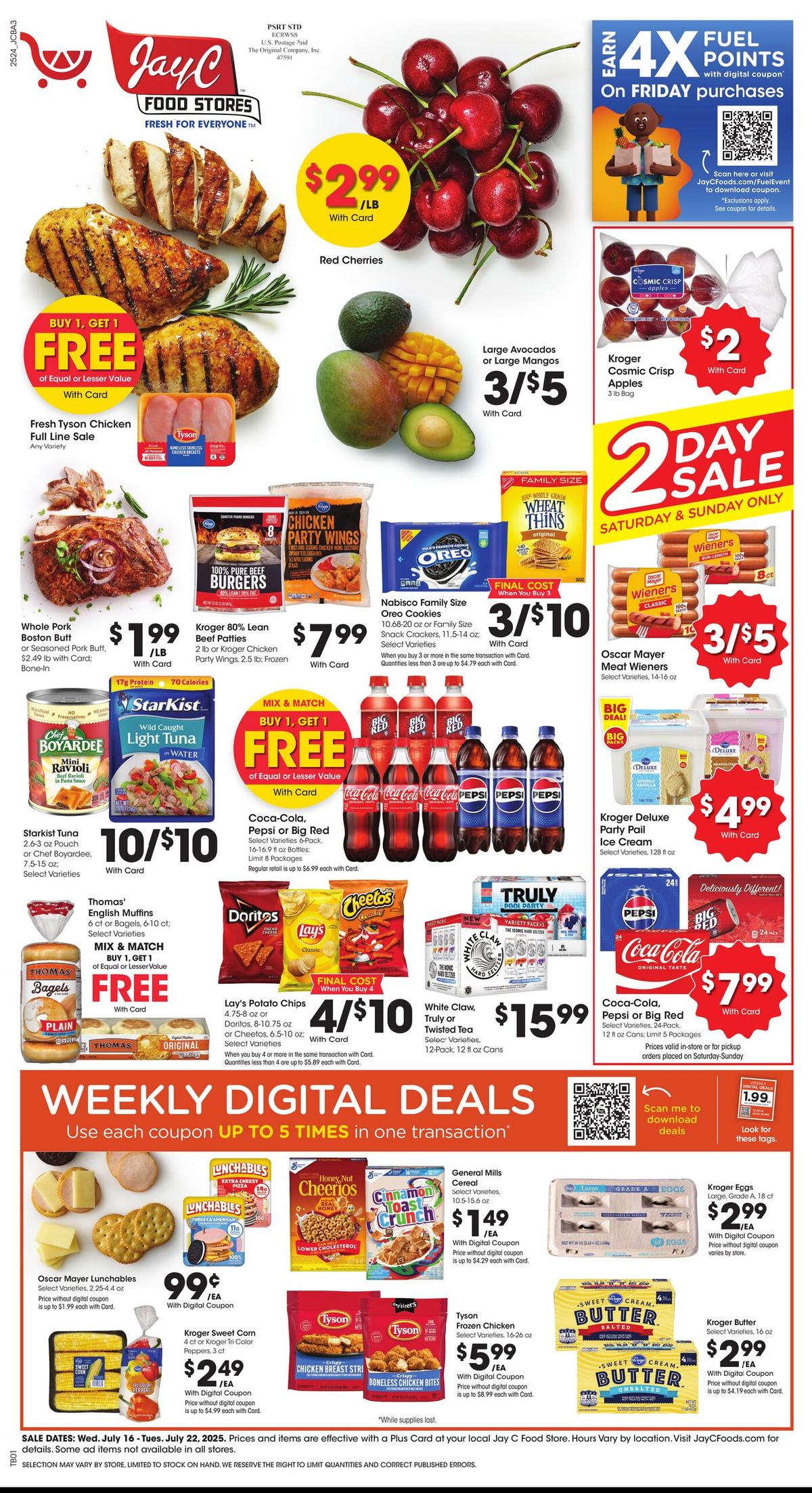 JayC Food Stores Weekly Ad (07/16/25 - 07/22/25) & Flyer Preview ...