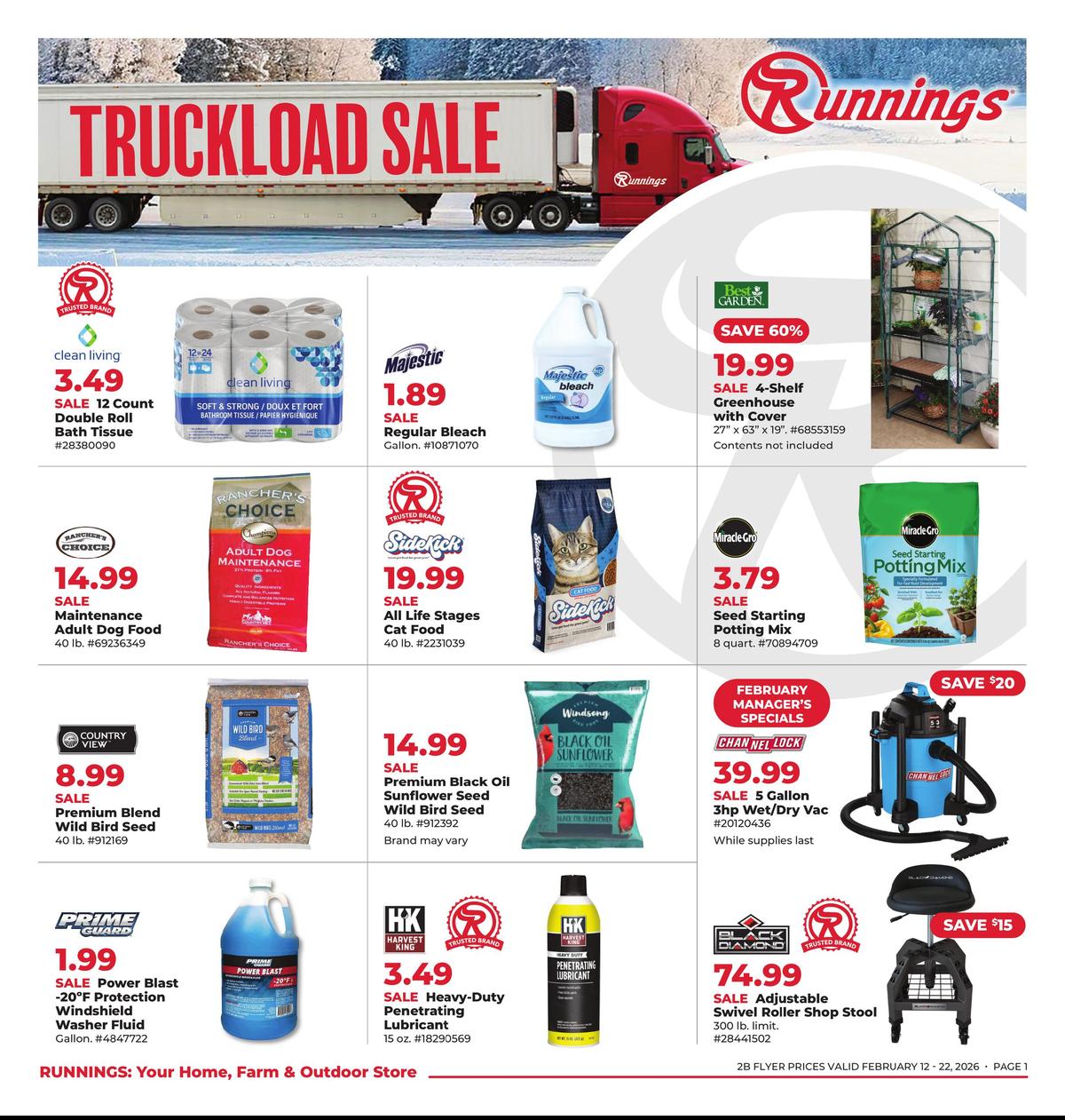 Runnings Weekly Ad (02/12/26 - 02/22/26) & Flyer Preview - EveryPayJoy