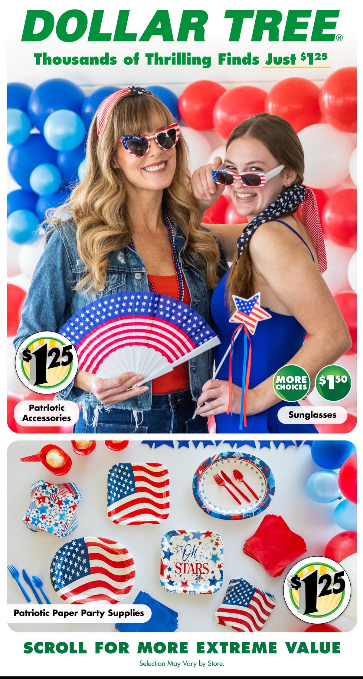 Dollar Tree Weekly Ad (06/16/25 - 07/04/25) & Flyer Preview - EveryPayJoy