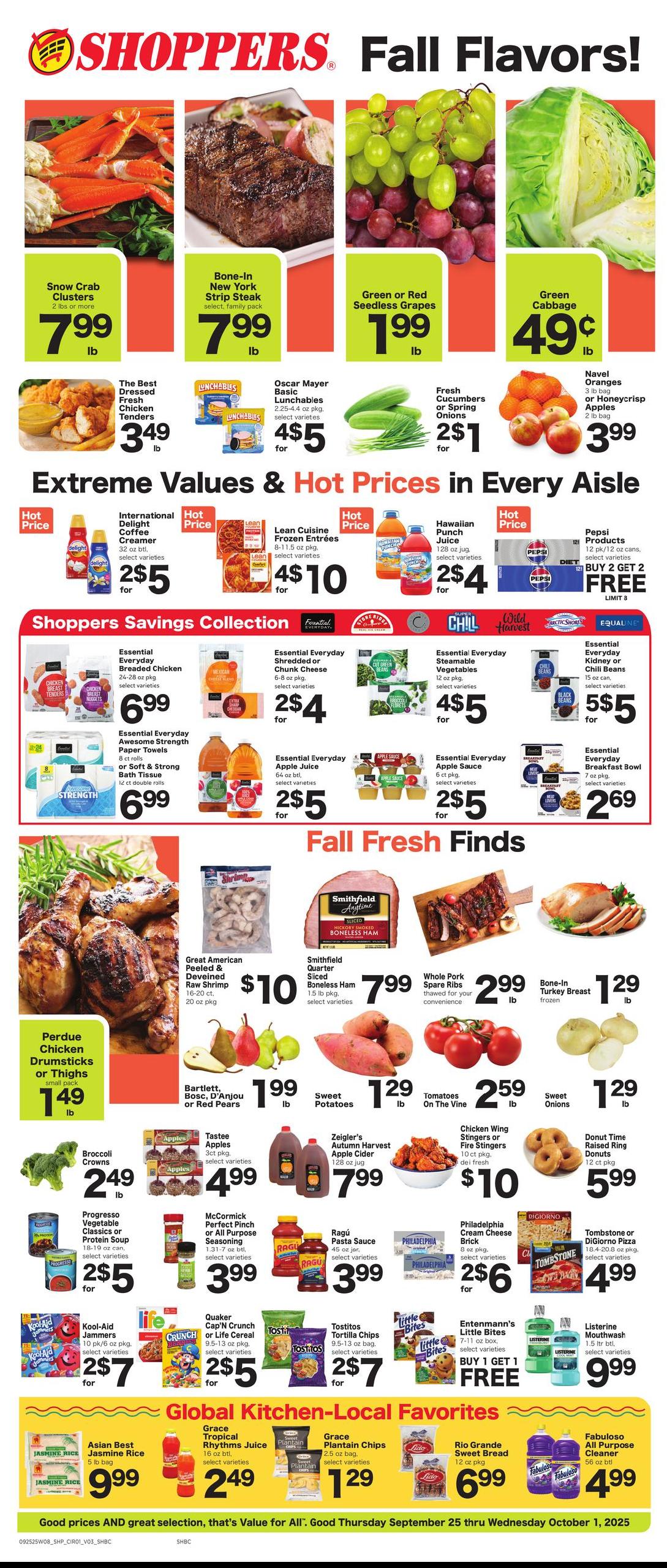Shoppers Weekly Ad (09/25/25 - 10/01/25) & Flyer Preview - EveryPayJoy