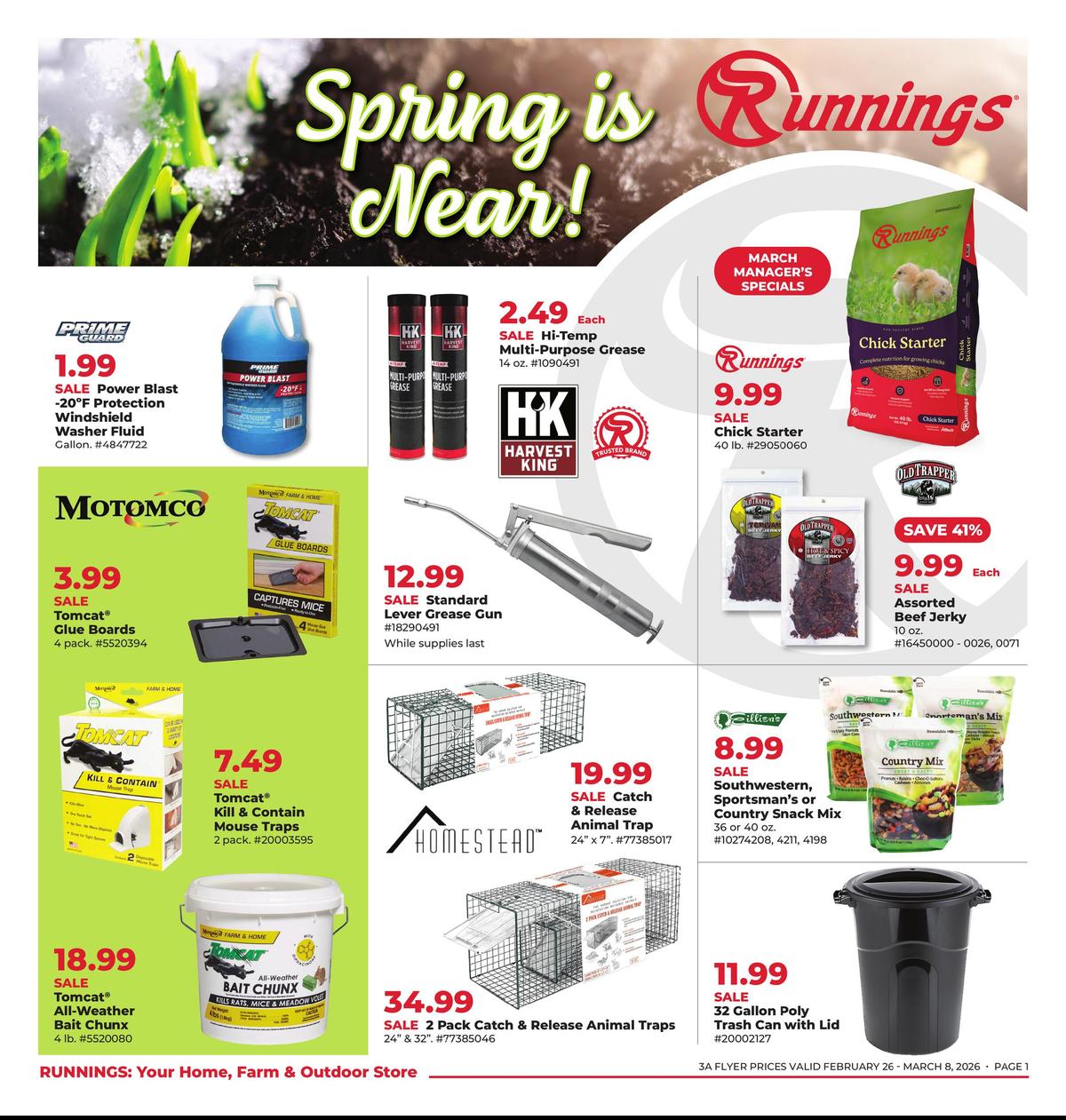 Runnings Weekly Ad (02/26/26 - 03/08/26) & Flyer Preview - EveryPayJoy