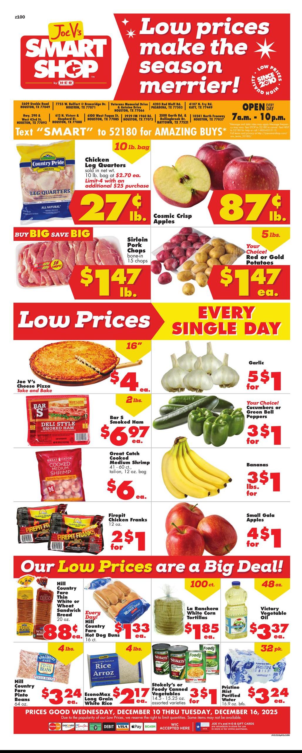 Joe V’s Smart Shop Weekly Ad (12/10/25 - 12/16/25) & Flyer Preview ...