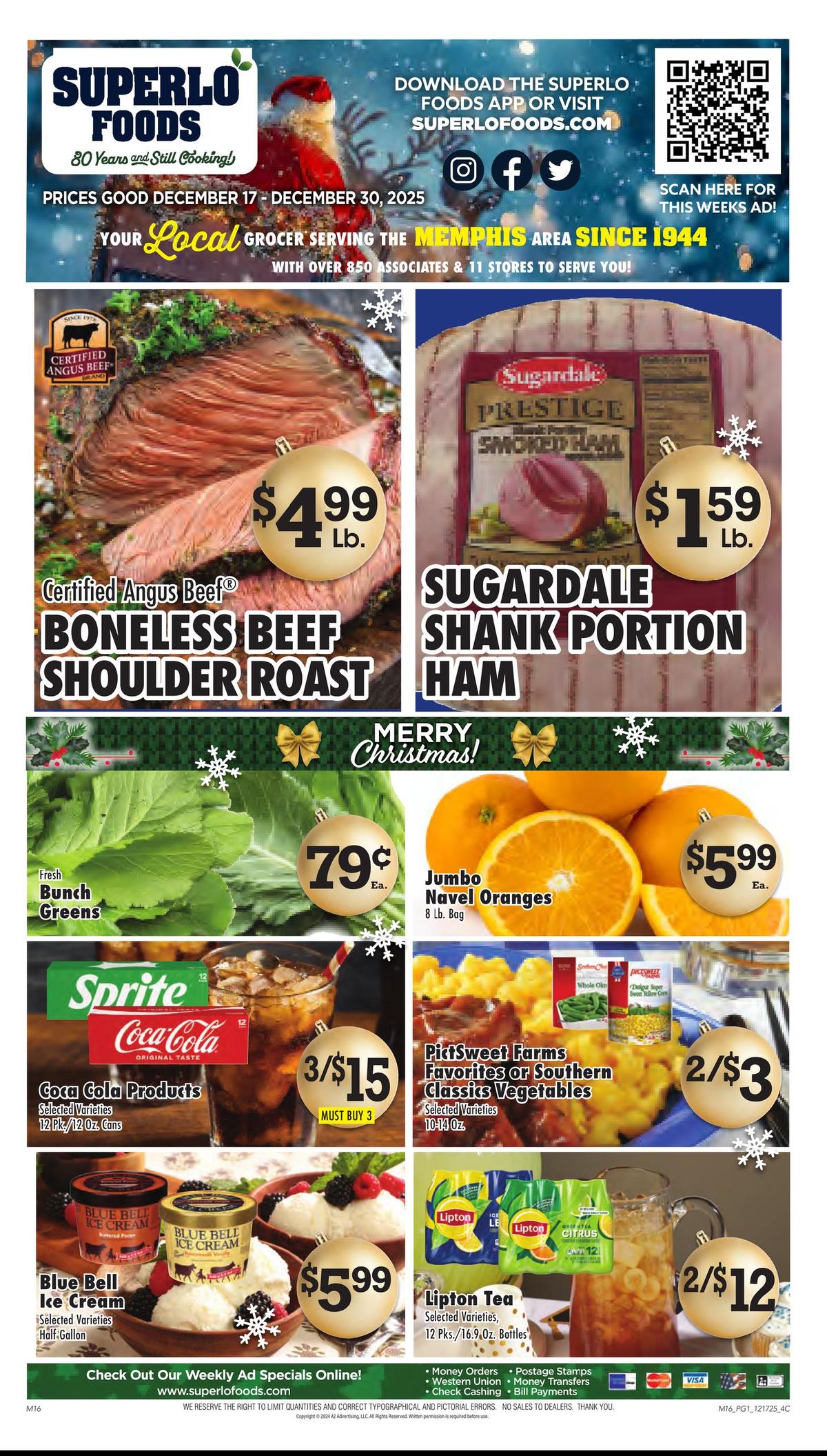Superlo Foods Weekly Ad (12/17/25 - 12/30/25) & Flyer Preview - EveryPayJoy