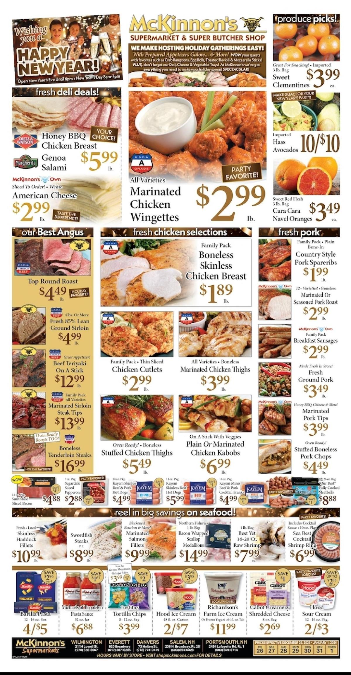 McKinnon’s Supermarkets Weekly Ad (12/26/25 - 01/01/26) & Flyer Preview ...