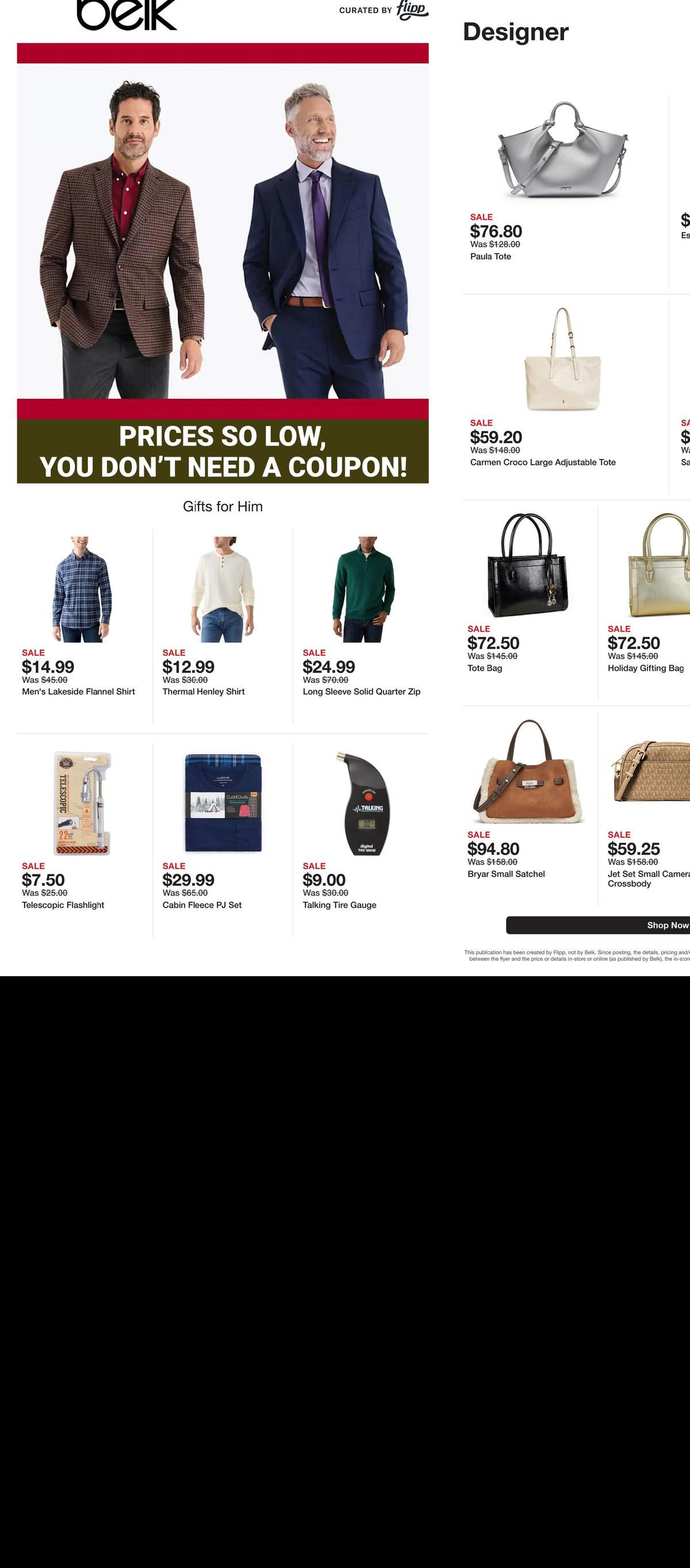 Belk Weekly Ad (12/15/25 - 12/21/25) & Flyer Preview - EveryPayJoy